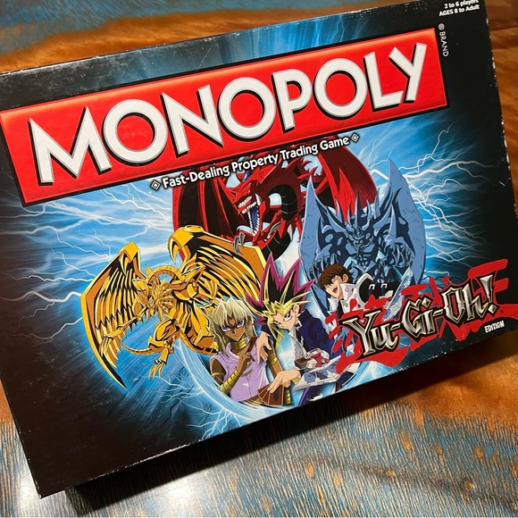 Hasbro | Games | Monopoly Board Game Yugioh 996 Kazuki Takahashi ...